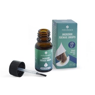 Ingrown Toenail Pain Reliever, 1 kit, (w/ Gel, 12 retainer rings & 12 ...