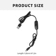 1.2m Long USB to USB C Power Supply Cable Featuring Switching Button ...