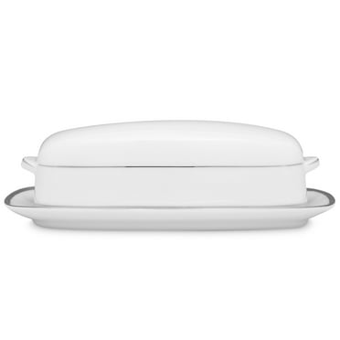 Blue Rose Polish Pottery Alyssa Square Butter Dish - Walmart.com