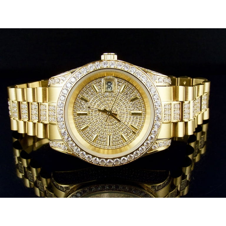 Gold Diamond Rolex For Men