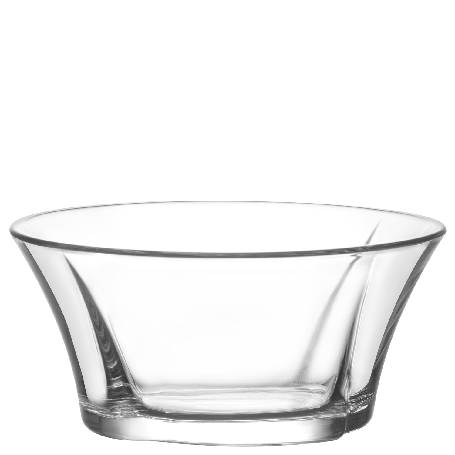 LAV Glass Snack Bowls Set of 6 – Clear Glass Dessert Serving Bowls 10 ...