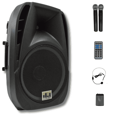 Complete Professional 2000 Watts Complete PA System 6 Ch Mixer 10 ...