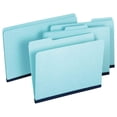Pressboard Expansion File Folders Without Fasteners, 1" Expansion ...