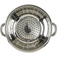 GoodCook 3-Qt. Stainless Steel Colander, Extra Deep with Sturdy Handles ...