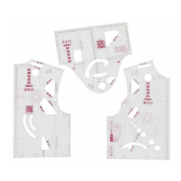 Sew French Curve Ruler Set Metric Rulers Set Measuring Tools Bendable ...