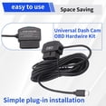 Dash Cam OBD Hardwire Kit, Dash Camera USB Type C Hardwire Kit with OBD ...