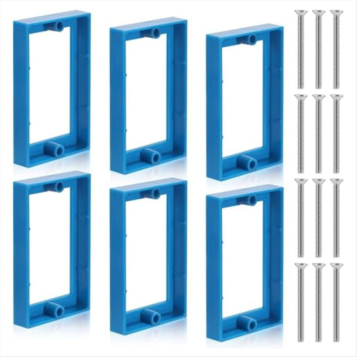 6pcs 1/2inch Single Gang Receptacle Outlet Box Extenders,Electric ...