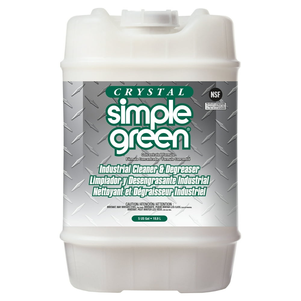Simple Green, SMP19005, Crystal Industrial Cleaner/Degreaser, 1 Each ...