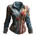 Pullover Casual Women Classic Button Down Elegant Comfort Fit Versatile ...