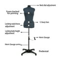 GEX Adult Plus Size Tailor-Making Full Adjustable Dress Form, Darkgray ...