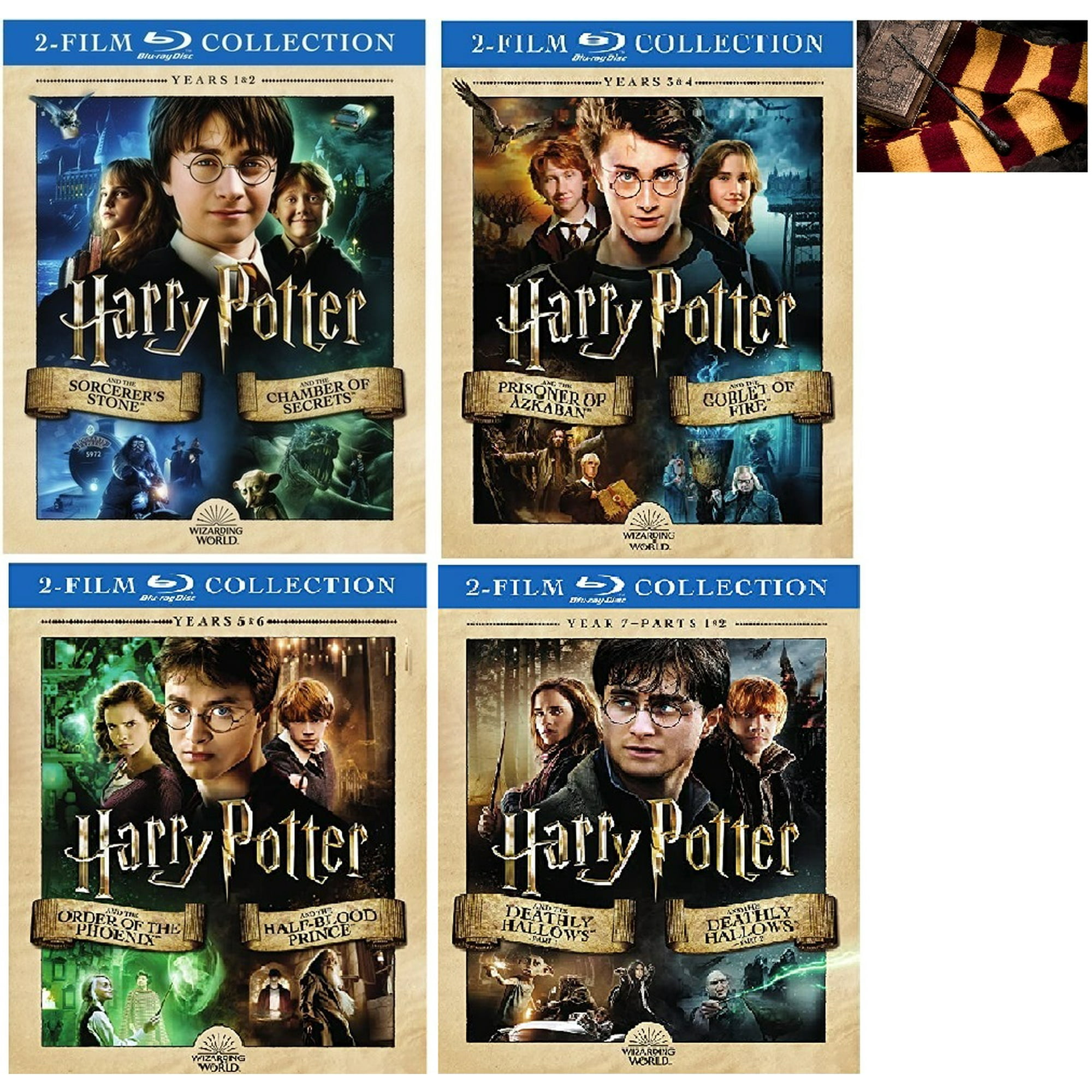 Harry Potter Through The Years 1 7
