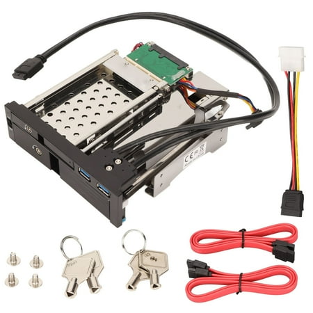 3.5" Internal HDD Tray, Internal HDD Mobile Rack Fast Cooling Dual USB3 ...