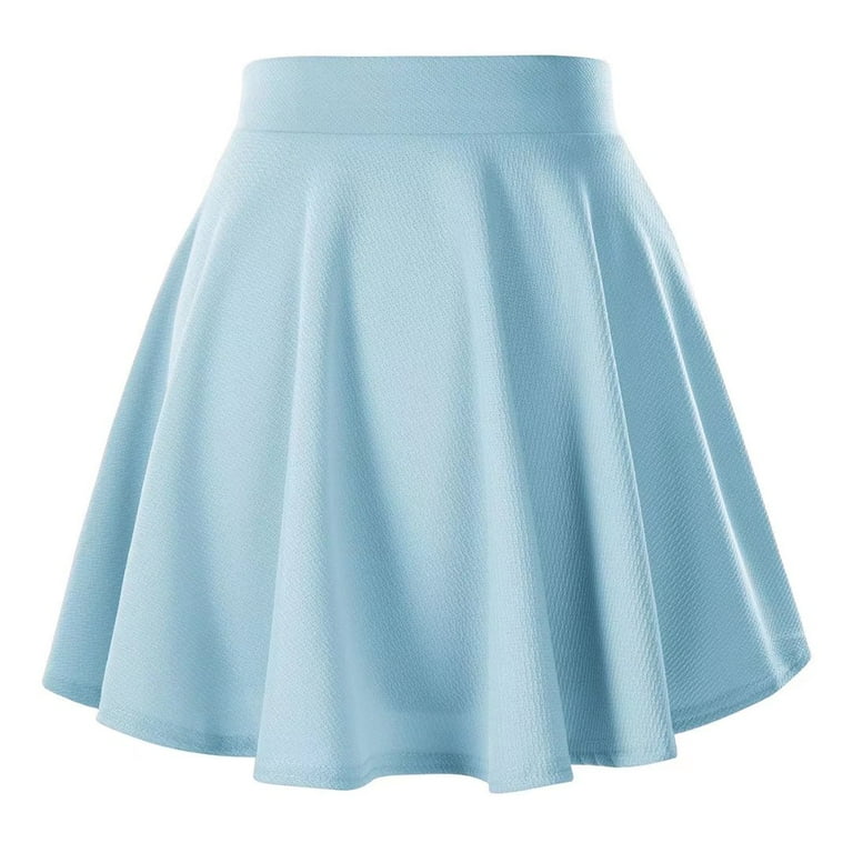 Bright Blue Skirt