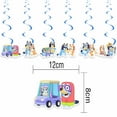 T&S Blue Sheepdog Theme Birthday Party Supplies Set, Includes Banner ...
