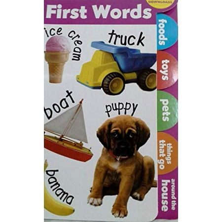 greenbrier International creative Learning First Words Tabbed Board ...