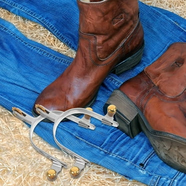 Hilason Western Horse Riding Men Boot Embossed Trim Gorgeous Design ...