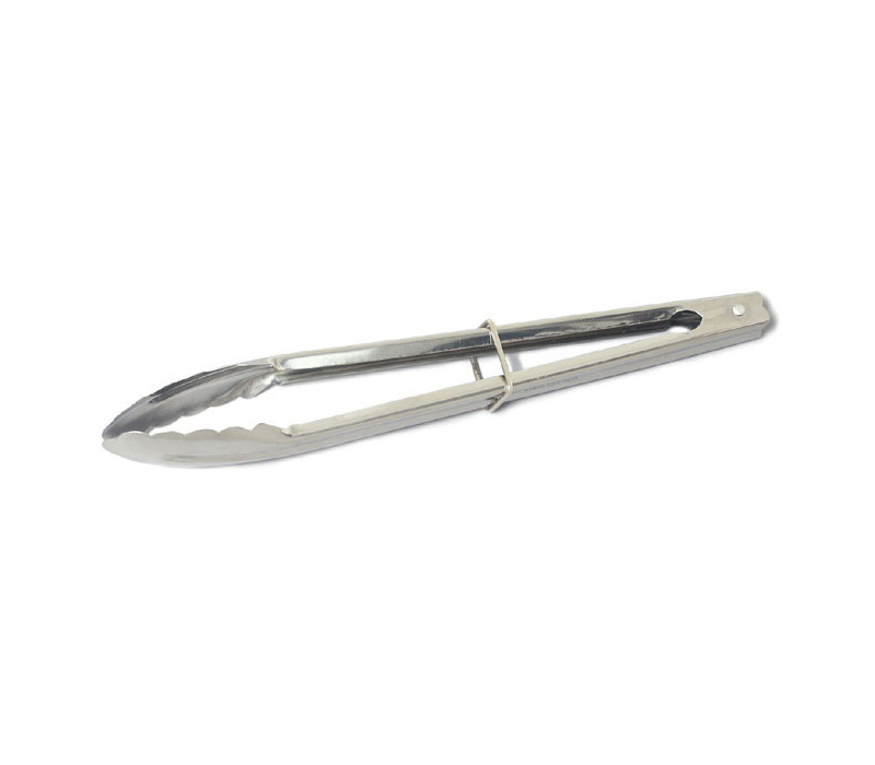 (Pack of 2), Chef Craft 20240 Clam Shell Tongs 12 Inch Stainless Steel ...