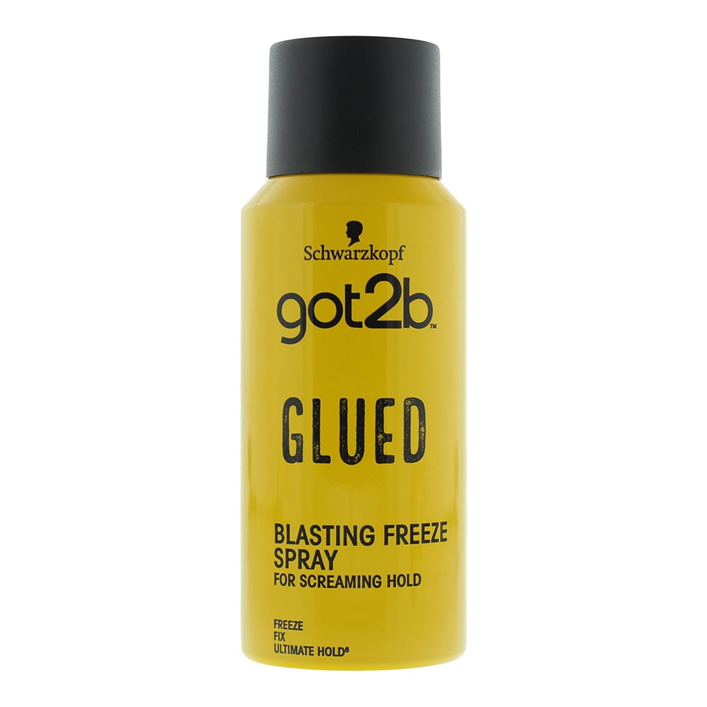 Schwarzkopf - Got2b Glued Blasting Freeze Hair Spray (100ml) - Walmart.com