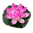 18CM Artificial Floating Lotus Shape Water Surface Decorartion for Pool ...