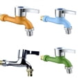 1/2" 4-Point Water Inlet In-Wall Plastic Faucet for Washing Machine ...