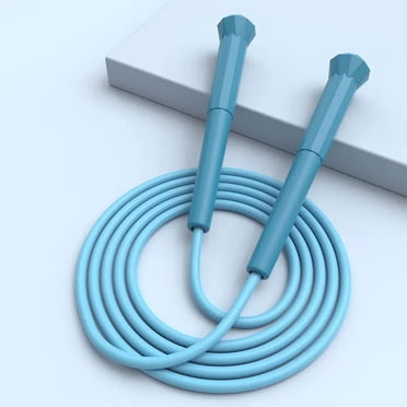 8' Segmented Skip Rope, Blue/White - Walmart.com