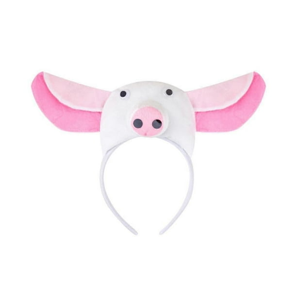 Adorable Pig Makeup Headpiece for Birthday Parties, Funny Hair Bands ...