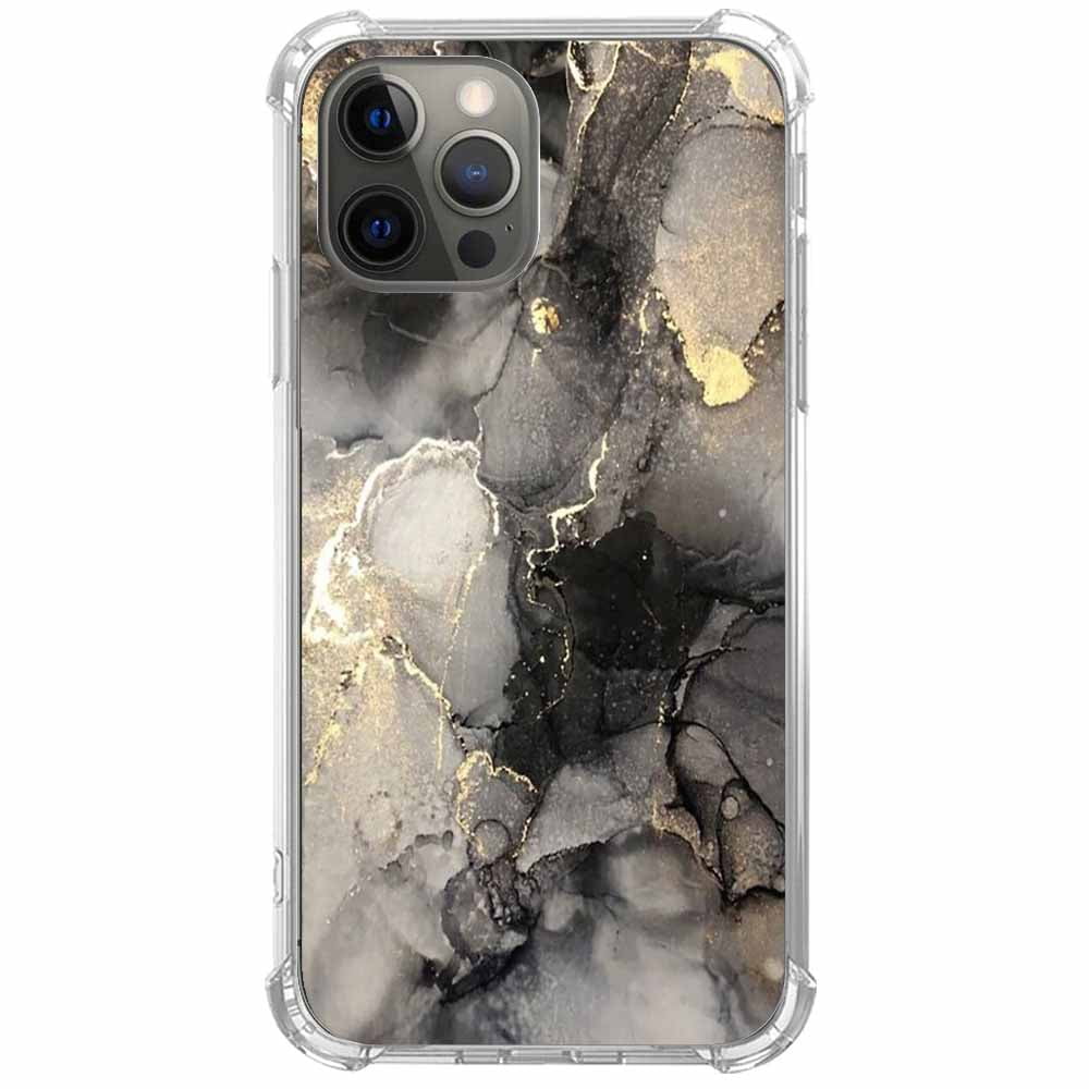 Gray and White Smoke Marble Case for iPhone 12 Pro ,Aesthetic Art ...