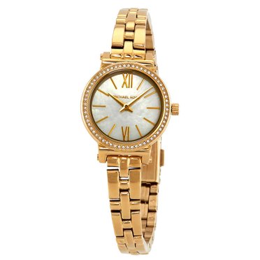 Michael Kors Women's Norie Mother of Pearl Dial Laides Watch MK3558 ...
