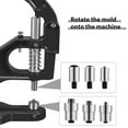 AOMOTA 3000pcs Hand Press Grommet Tool Kit, Heavy Duty Eyelet Puncher ...
