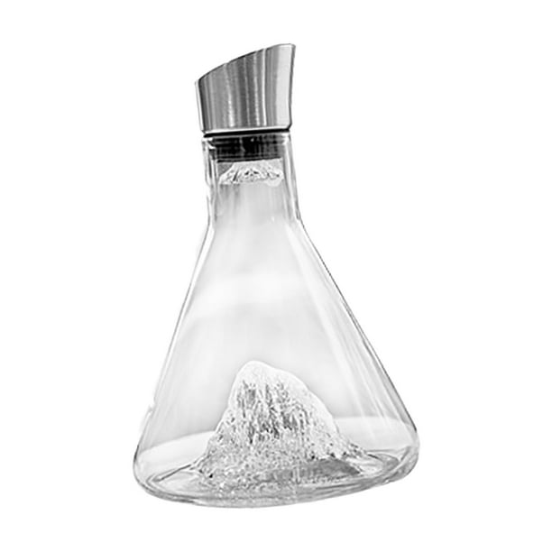 GROWTH TANK Decanter Aerator Pourer, Carafe Red Decanter, Crystal Glass ...