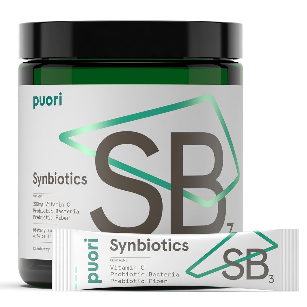 Puori - SB3 Synbiotics Probiotic & Prebiotic Powder Cranberry - 30 ...