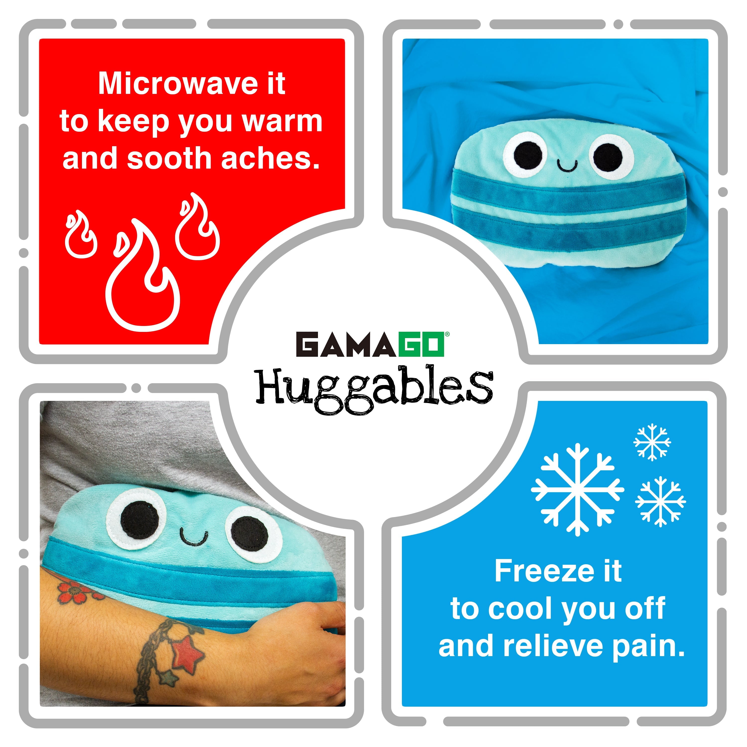 Macaron Huggable Heating Pad & Pillow