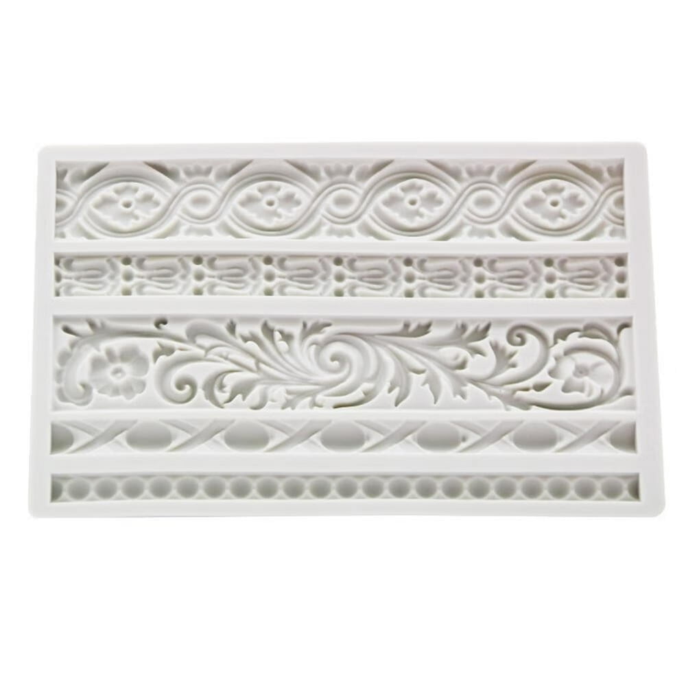 Click here for Mesase Diy Baroque Scroll Relief Cake Border Silic... prices