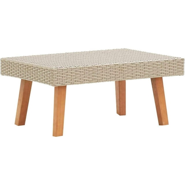 Coffee Table, Side Table for Patio Terrace Balcony Poolside, End Table ...