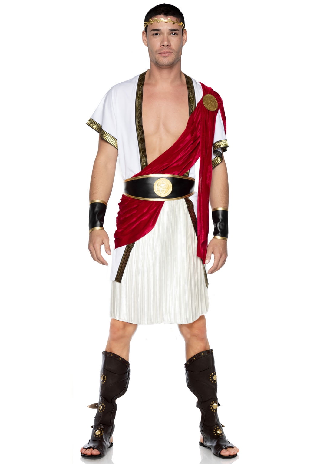 Leg Avenue Men's Julius Caesar Costume - Walmart.com