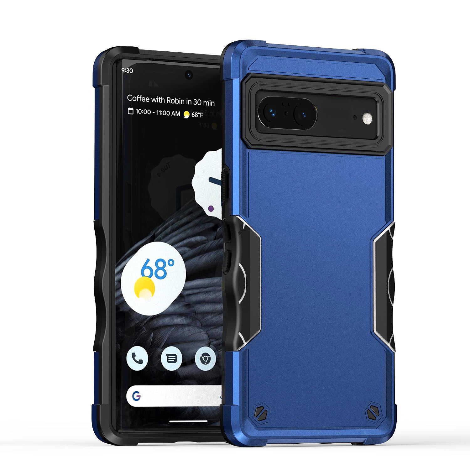 Nalacover Heavy Duty Case for Google Pixel 7A, Rugged Military Grade ...