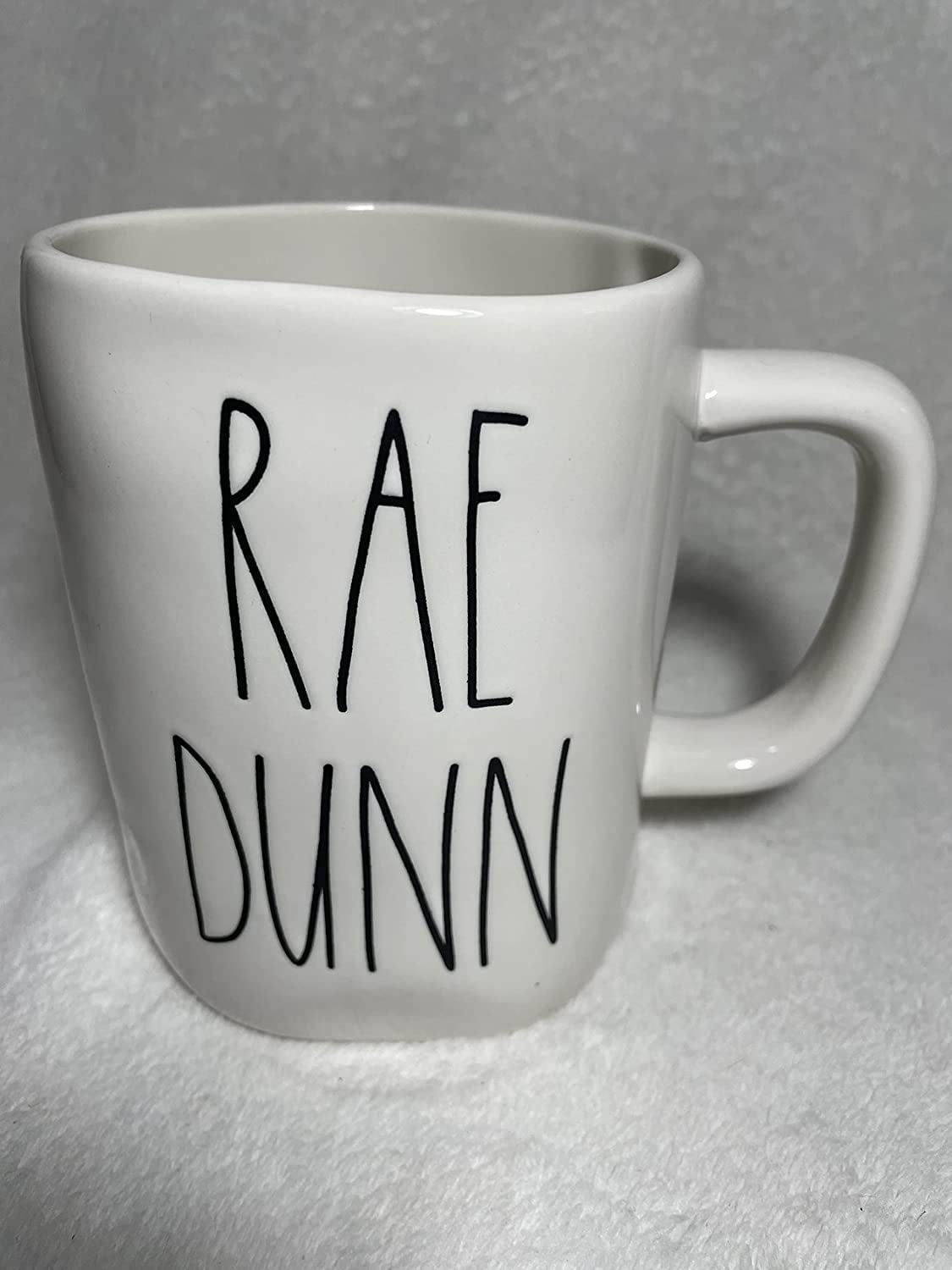 Rae Dunn RAE DUNN Mug in Ivory with Black LL lettering Signature and ...