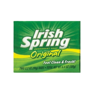 Irish Spring Original Deodorant Soap, 3 Count - Walmart.com