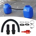 Giaone Garden Water tanks Linking set with 100cm Flexible Hoses Rain ...