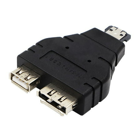 Kasachoy 2 In 1 Power eSATA To eSATA USB Combo Splitter Converter ...