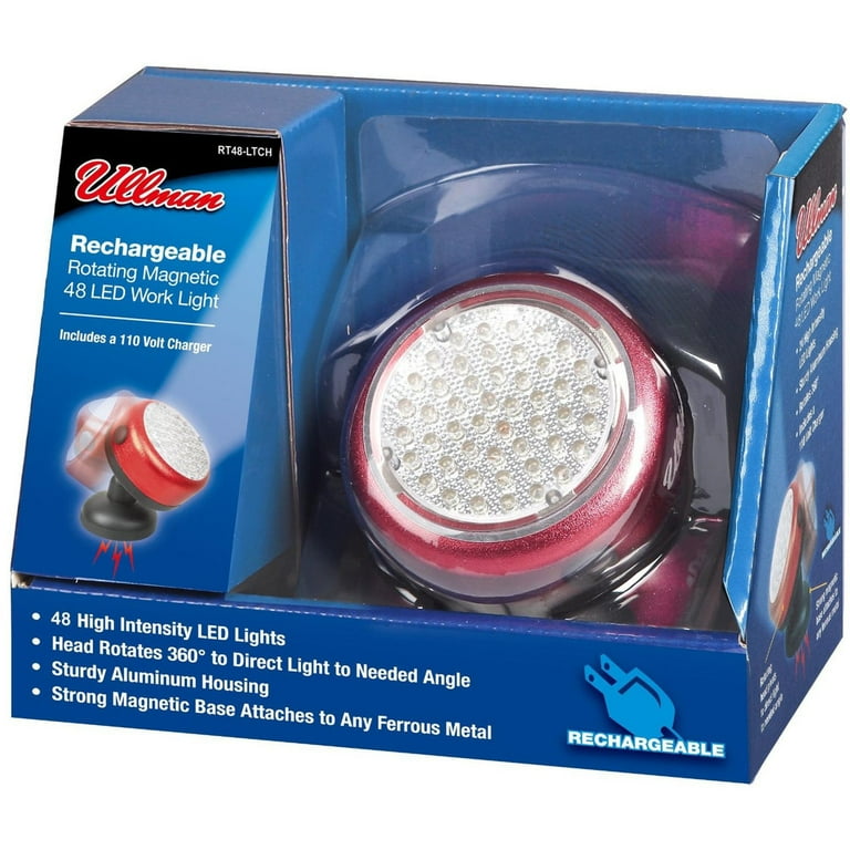 Ullman Led Rechargeable Light Ullman Flexible Magnetic Work Light, 110