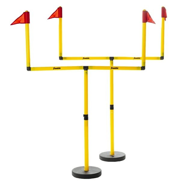 Franklin Sports Youth Football Goal Post Set - 2 Kids Goal Posts ...