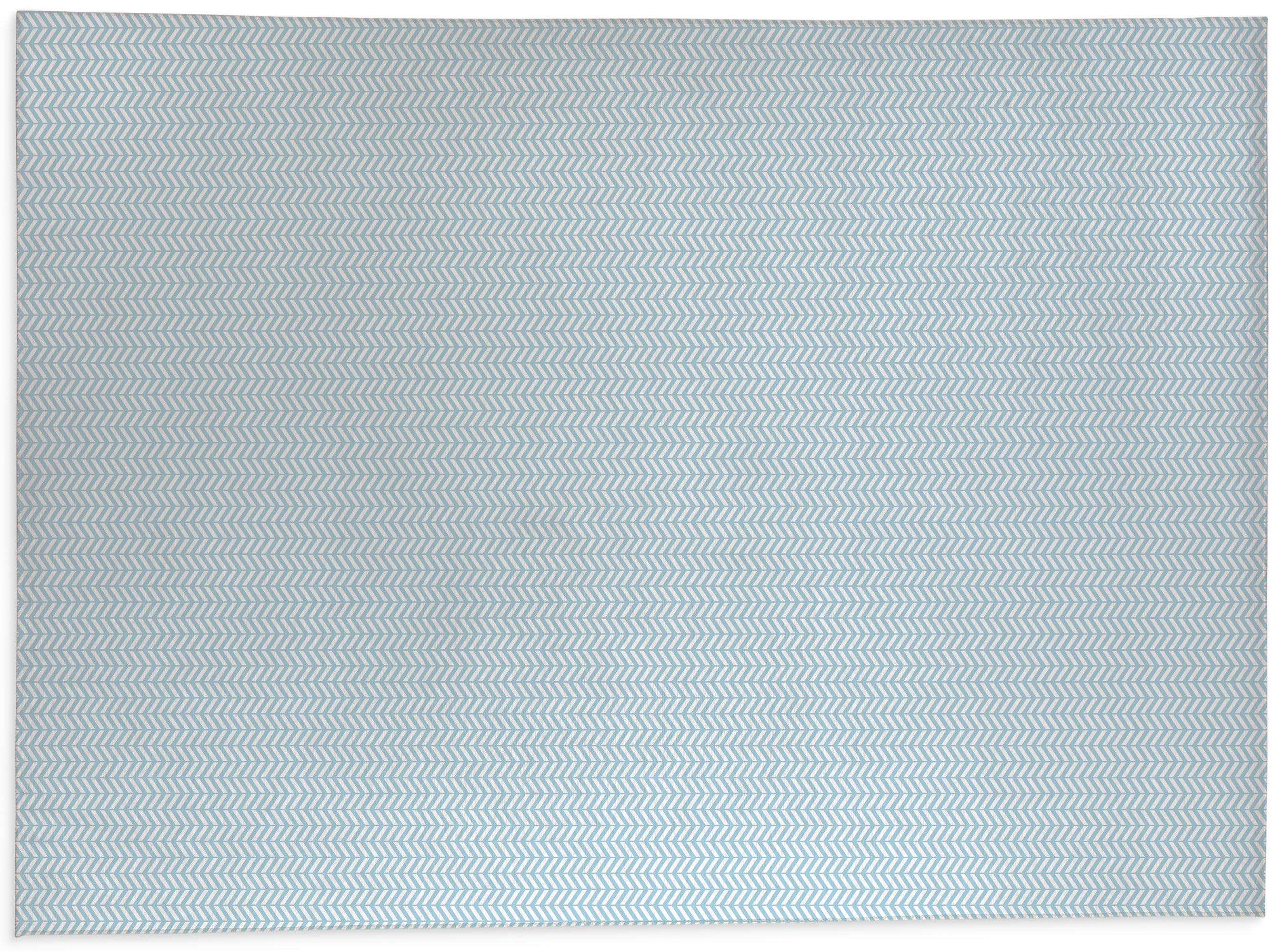 Mini Chevron Ice Blue Office Mat by Kavka Designs - Walmart.com