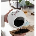 Ceramic Tea Canister With Sealed Lid And Tassel Household Coffee Tea ...