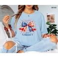 Coquette 4th of July Shirt, Sweet Land of Liberty Shirt, Patriotic Bow ...