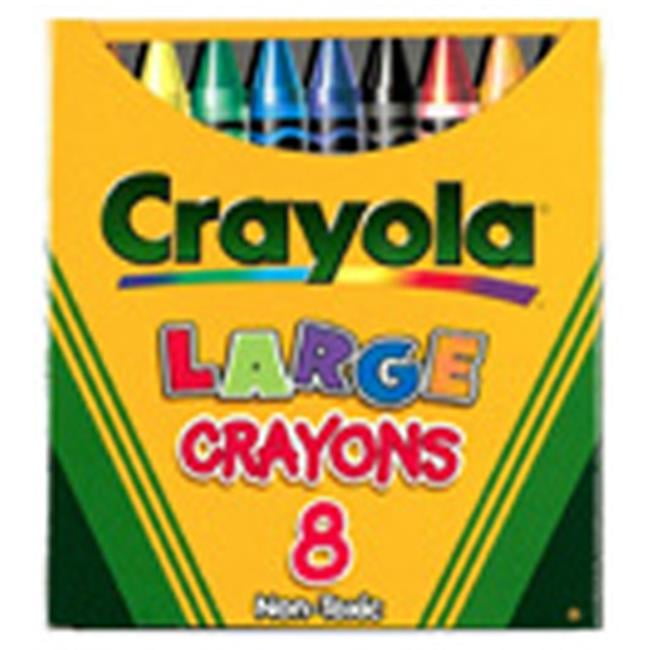 Crayola Llc Formerly Binney & Smith Crayola Large Size Tuck Box 8-Pk ...