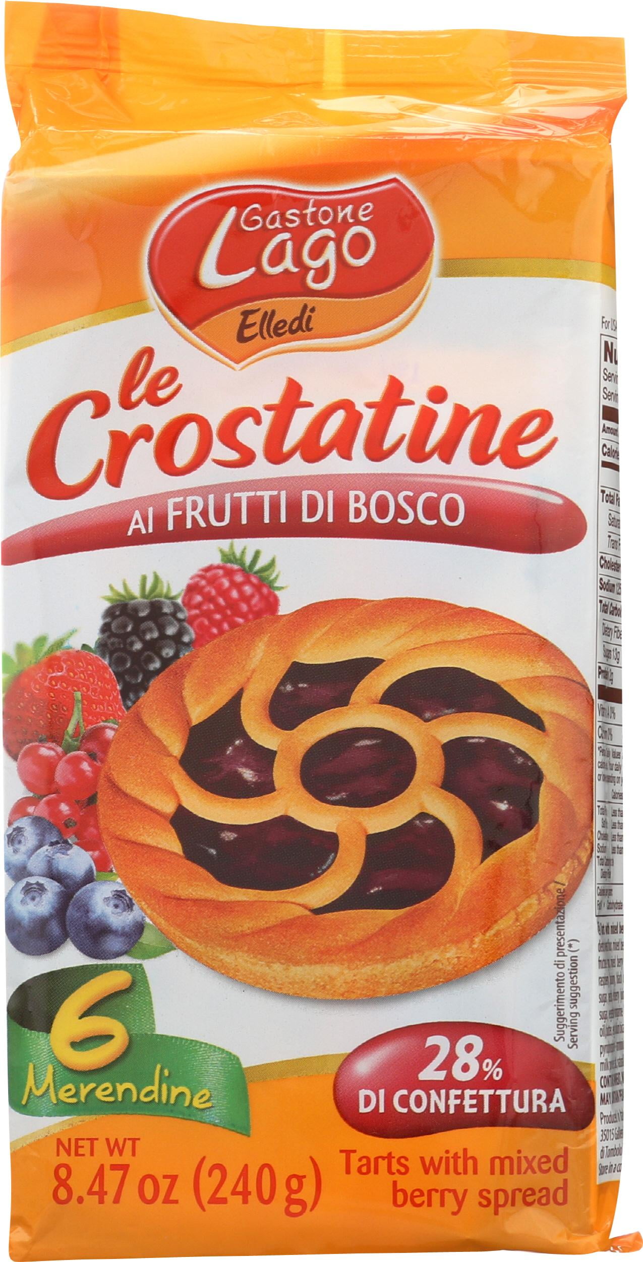 Gastone Lago Tart Mixed Berry 8.47oz Pk8 - Walmart.com