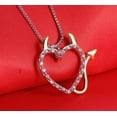Heaven Little Devil Heart Necklace Romantic Hot Devil Gift for Man or ...