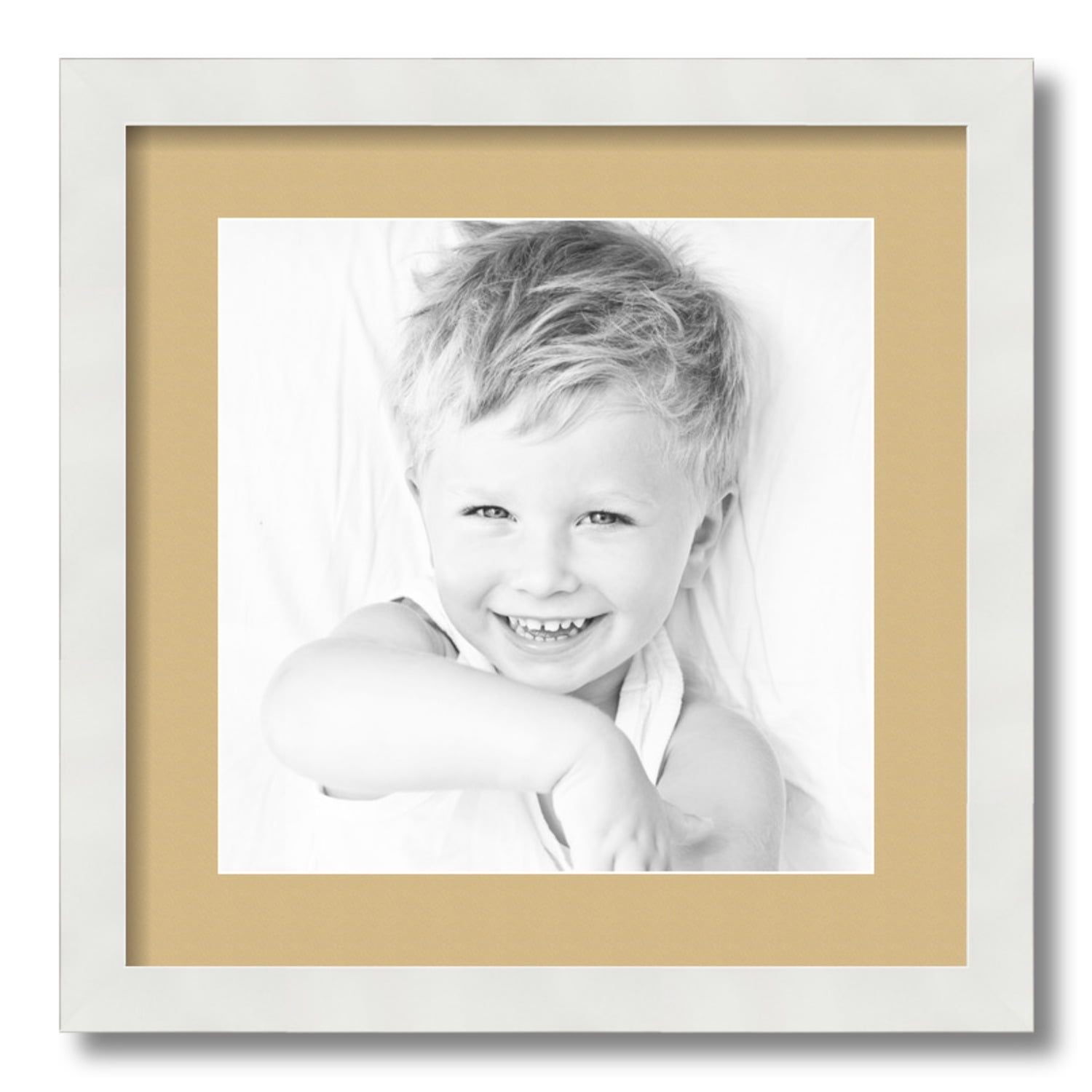 ArtToFrames 16x16 Matted Picture Frame with 12x12 Single Mat Photo ...