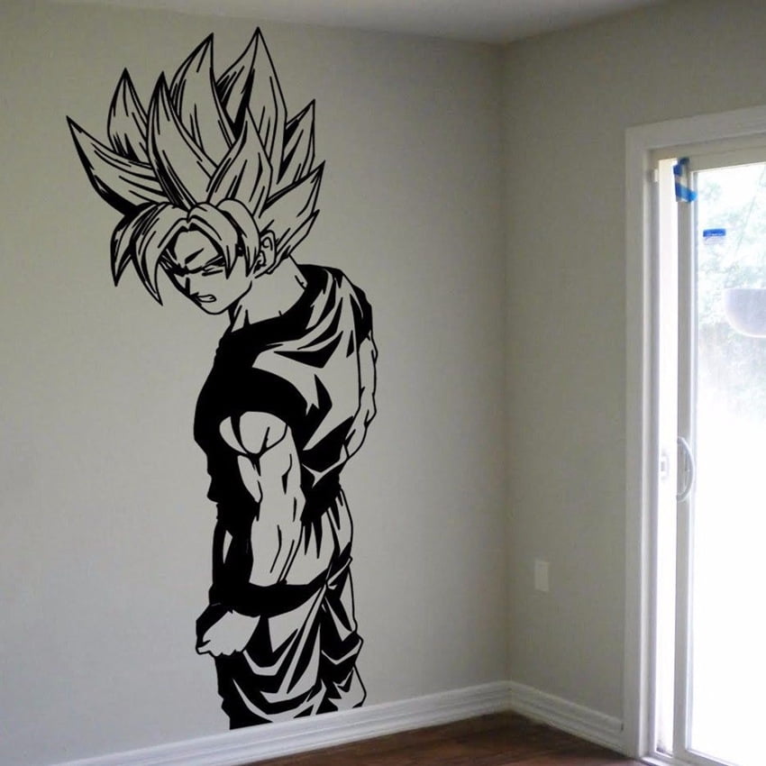Click here for Nieqiuyun Super Saiyan Goku Wall Stickers Vinyl De... prices